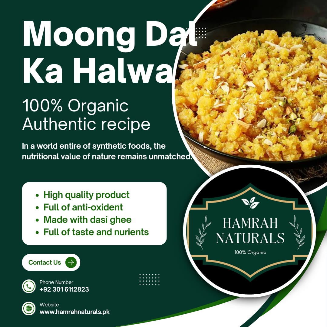 Moong Dal Ka Halwa Hamrah Naturals